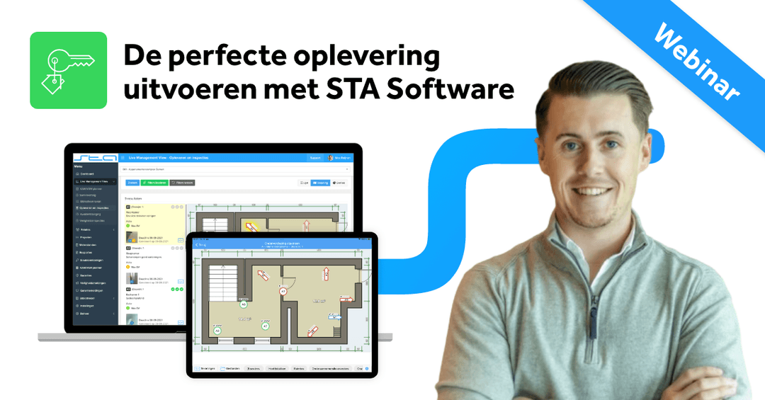 Webinar: Perfecte oplevering uitvoeren met STA Software! (18 april 2024)